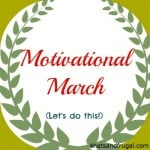 Motivational March – Look To Your Peers - 4 Hats and Frugal