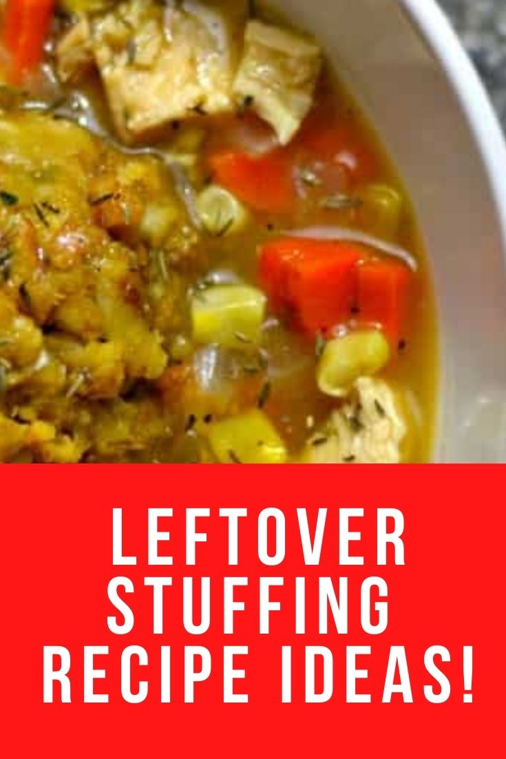 How To Use Up Leftover Stuffing - 4 Hats and Frugal