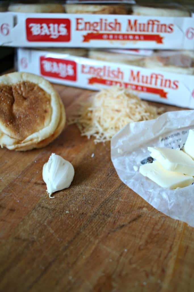 Parmesan and Garlic Crisps - 4 Hats and Frugal