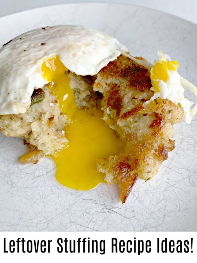 How To Use Up Leftover Stuffing - 4 Hats and Frugal